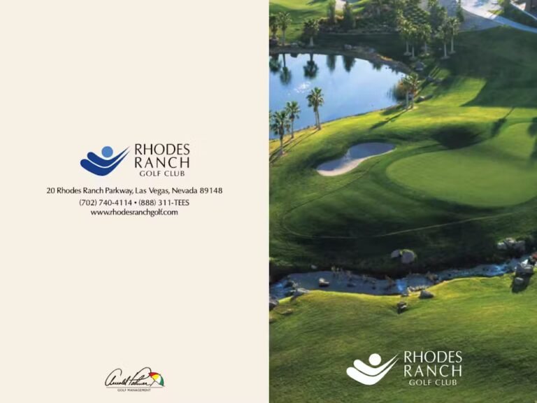 THE COURSE – Rhodes Ranch Golf Club